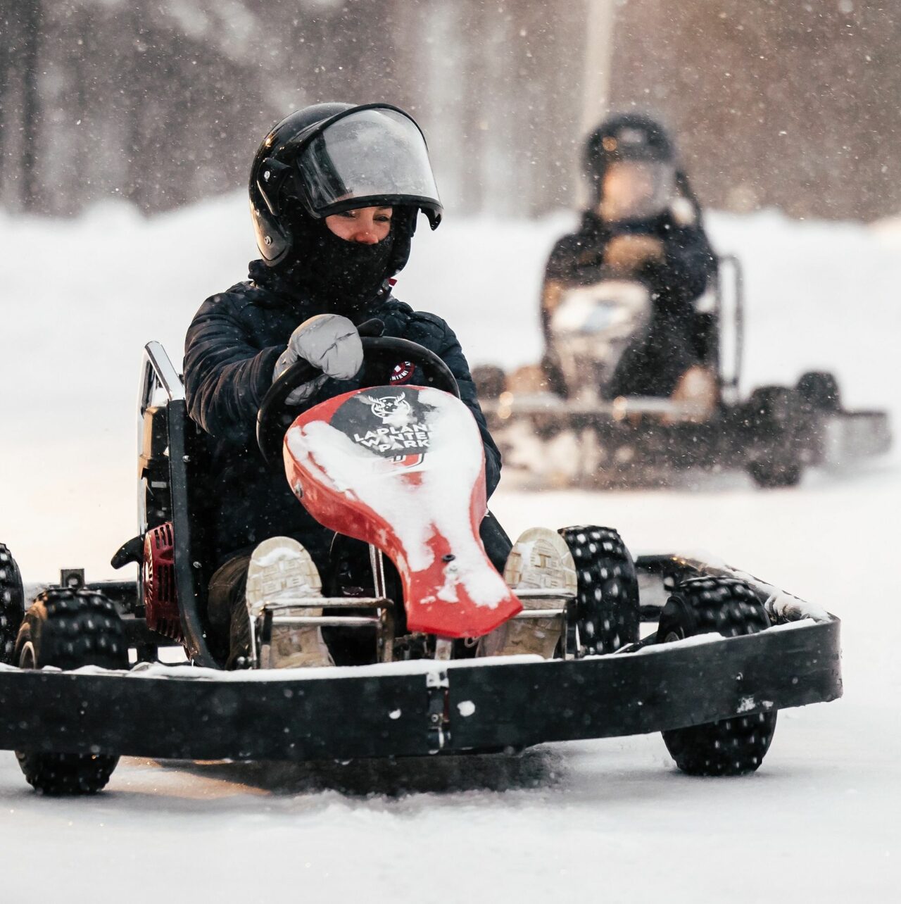 Santa´s Ice Karting 14.00 - Visit Rovaniemi