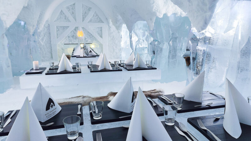 Snow Hotel Accommodation With Unique Snow & Ice Activities