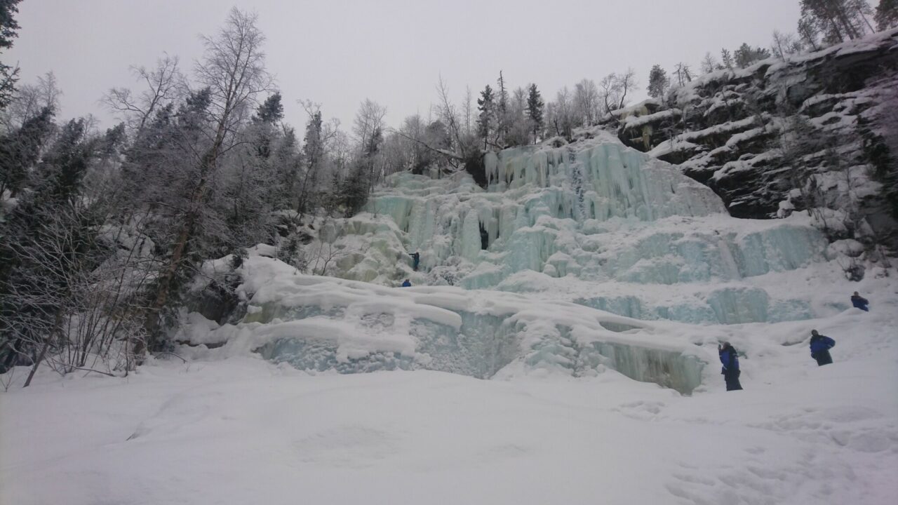 Korouoma Frozen Waterfalls Hike - Visit Rovaniemi